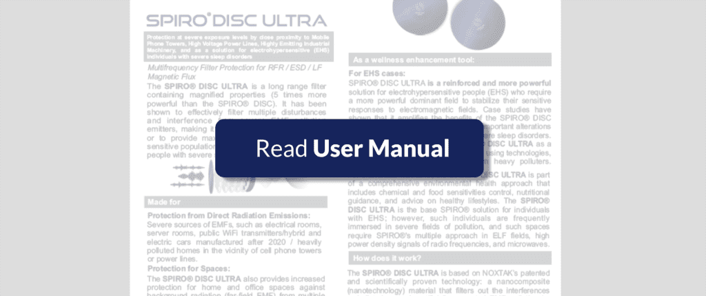 SPIRO® DISC ULTRA - Filtro electromagnético Extremo contra EMF. | SPIRO ...